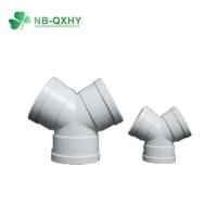 China 2000LBS Pressure Rating CPVC Y Type Tee for Home Sewer Drain Pipe Fitting for sale