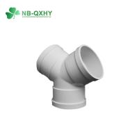 China 2000LBS Pressure Rating CPVC Y Type Tee for Home Sewer Drain Pipe Fitting for sale