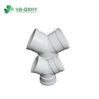 China 2000LBS Pressure Rating CPVC Y Type Tee for Home Sewer Drain Pipe Fitting for sale