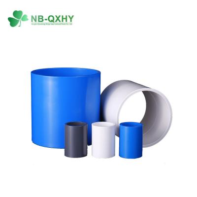 China Plastic White/Blue/Grey PVC UPVC Pipe Fitting Coupling for Water Supply System Made for sale