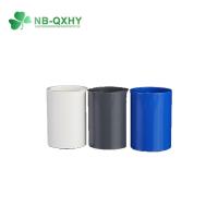 China Plastic White/Blue/Grey PVC UPVC Pipe Fitting Coupling for Water Supply System Made for sale