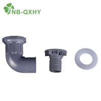 China Polish Surface Plastic Aquarium Box Pipe Fitting Fish Tank Hose Connector for Durable for sale