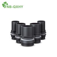 China Round Head Aquarium Air Tube Sewage Seafood Pool Bulkhead Fittings Connector with 1 for sale