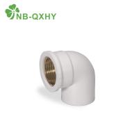 China DIN Standard PVC Elbow/Coupling/Tee Internal Brass Pipe Fitting for Water Supply Design for sale
