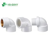 China Water Supply PVC/UPVC BSPT Elbow Pipe Fittings in Pn16 Wall Thickness for Industry for sale