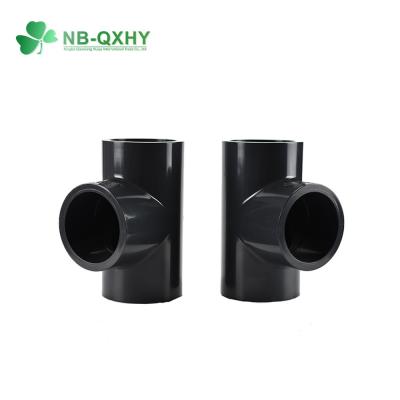 China 1/2 prime PVC/UPVC/CPVC P16 Elbow Tee Sch80 Pipe Fittings for White Plumbing System for sale