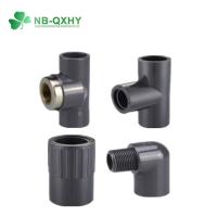 China 1/2 prime PVC/UPVC/CPVC P16 Elbow Tee Sch80 Pipe Fittings for White Plumbing System for sale
