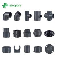 China 1/2 prime PVC/UPVC/CPVC P16 Elbow Tee Sch80 Pipe Fittings for White Plumbing System for sale