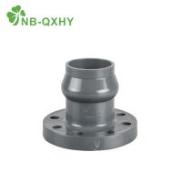 China Customizable Pn10 Elbow Fittings for DIN Standard Plastic PVC Flared Pipe Plumbing for sale