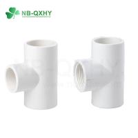 China White PVC/UPVC Pn16 Schedule ASTM Sch40 Pipe Fitting for Water Supply 1/2