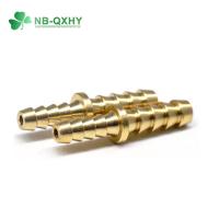 China NB-QXHY Brass Copper Pipe Hose Compression Fitting Connector with High Thickness for sale