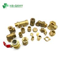 China NB-QXHY Brass Copper Pipe Hose Compression Fitting Connector with High Thickness for sale