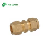 China OEM Female / Male Thread Brass Fitting Water Pipe Coupling 20mm for sale