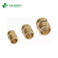 China OEM Female / Male Thread Brass Fitting Water Pipe Coupling 20mm for sale