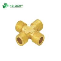 China GB Standard Four Way Brass Fitting For Water Pump Customization for sale
