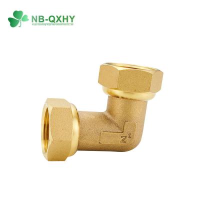 China Forged Brass Threaded Elbow Nipple Pipe Fitting PVC Pipe Fitting for sale