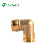 China Forged Brass Threaded Elbow Nipple Pipe Fitting PVC Pipe Fitting for sale