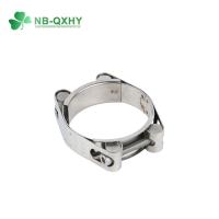 China Galvanized Steel Iron Double Wire Hose Clamp 12-130mm for Long-lasting Performance for sale