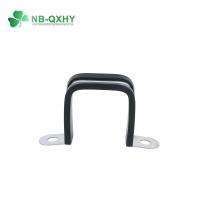 China Galvanized Steel Iron Double Wire Hose Clamp 12-130mm for Long-lasting Performance for sale