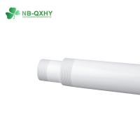 China PVC Plastic BS Standard Male Thread CPVC UPVC Drainpipe Water White Pipe for Drainage for sale