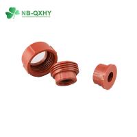 China Customized Request Pn16 Red Brown Female Union Pph Water Pipe Plastic Pipe Fitting for sale