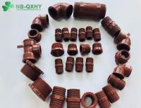 China Supply Red Color Pn16 Pipe Fitting Pph Female Tee for Your Oil and Gas System for sale