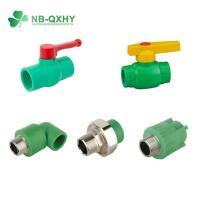 China 90 Degree Angle PPR Pipe Fittings in White Color with Competitive and Material for sale