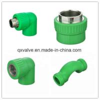China 20mm to 160mm PPR Ball Valve Equal Design in Green and White Color with Equal Size for sale