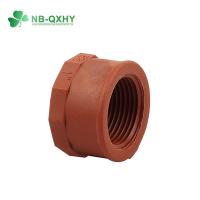 China Hot Brown Plastic Pph/PP Elbow Pipe Fitting Welding Connection with BSPT Standard for sale