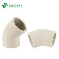 China ISO9001 Certified Industrial System Welding Connection Pph Plastic Pipe Fitting Elbow for sale