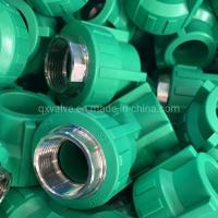 China Hot and Cold Water Pipes QX Green PPR Reducing Coupling with ISO Ce Assured Performance for sale