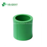 China PPR Thread Pipe Fittings Male Plug 1/2 inch Green for Hot and Cold Water Pipes for sale
