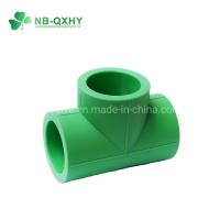 China PPR Thread Pipe Fittings Male Plug 1/2 inch Green for Hot and Cold Water Pipes for sale