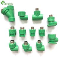 China Samples US 1/Piece Angle 90deg 90 Degree Elbow Pn25 20-160mm Plastic PPR Pipe Fittings for sale