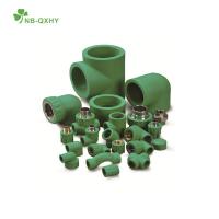 China White QX Polypropylene Pipe 20-110mm Pn25 Fittings 45 Deg PPR Pipes Fittings for sale