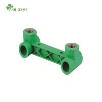 China PPR Plastic Female Elbow Hollow Design for Hot and Cold Water System Installation for sale