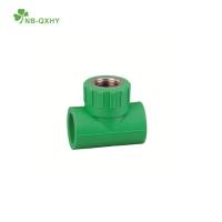 China PPR Plastic Female Elbow Hollow Design for Hot and Cold Water System Installation for sale