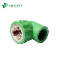 China PPR Fitting Connector PPR Reducing Elbow for Hot and Cold Water Pipes DIN Standard for sale