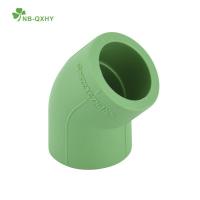 China 20mm to 110mm PPR Plastic Pipe Fittings for Plastic Manufacturers Plumbing Materials for sale