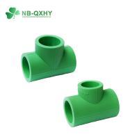 China Pn20 Plastic Fittings 3 Way Reducing Equal Tee with Wall Thickness 20mm to 110mm for sale