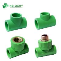 China Pn20 Plastic Fittings 3 Way Reducing Equal Tee with Wall Thickness 20mm to 110mm for sale