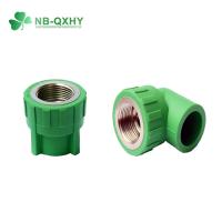 China Hot Water Green Pipe Fittings QX PPR Equal Cross Tee 20mm to 110mm for Your Standards for sale