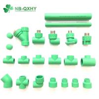China 20mm to 110mm Hot and Cold Water Supply PPR Pipe Fittings with Welding Connection for sale