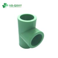 China Pn20 Wall Thickness Welding PPR Pipe Fittings Equal Tee for Hot Cold Water Supply for sale