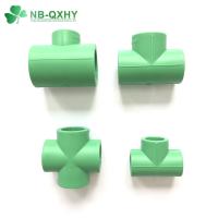 China 20mm to 110mm PPR Fitting Cross Tee 4 Way for Hot and Cold Water Pipes at Competitive for sale