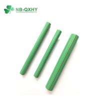 China Equal Korea Materials PPR Pipe Fittings Standard DIN Hot Water Pn25 Green Pipe Elbow for sale