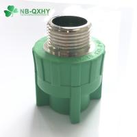 China DIN Standard PPR Pipe Fittings Brass Male Coupling Flexible or Rigid Customization for sale