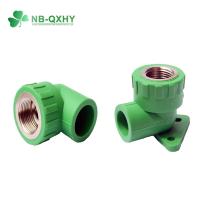 China Hot Water Supply Plumbing Materials PPR Brass Pipe Fitting with Wall Thickness Pn25 for sale