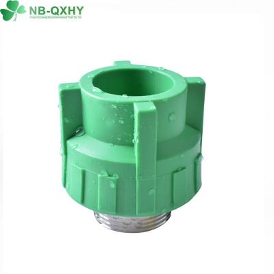 China PN20 PP-R Green Male Teepipe Fittings with and Pn20 Wall Thickness for sale