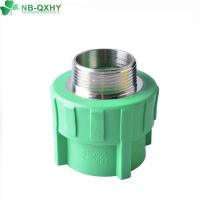 China PN20 PP-R Green Male Teepipe Fittings with and Pn20 Wall Thickness for sale